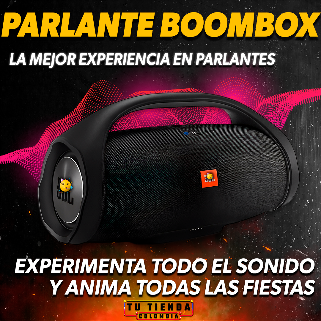 PARLANTE BOOMBOX ALTAVOCES POTENTES – Tu Tienda Colombia